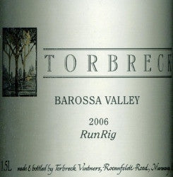 Torbreck RunRig Shiraz 2006 1.5L, Barossa Valley – The Red Wine Shop